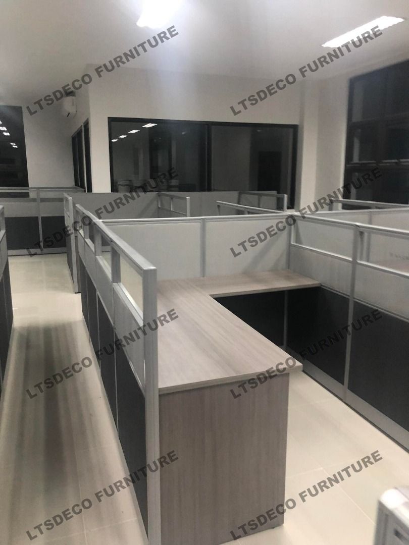 MODULAR PARTITION OFFICE FURNITURE AND PARTITIONS, Furniture & Home ...