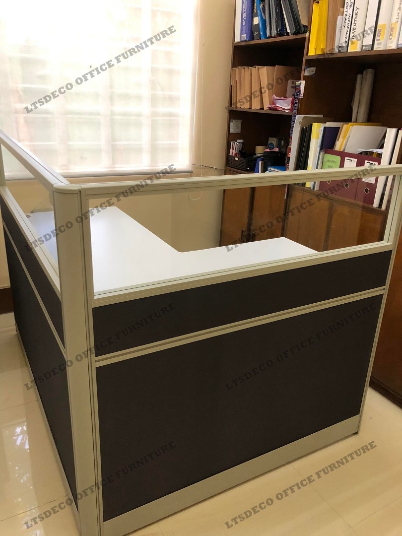 MODULAR PARTITION OFFICE PARTITION, Furniture & Home Living, Office ...