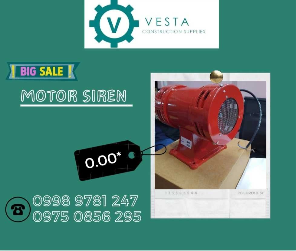 MOTOR SIREN, Commercial & Industrial, Construction & Building Materials ...