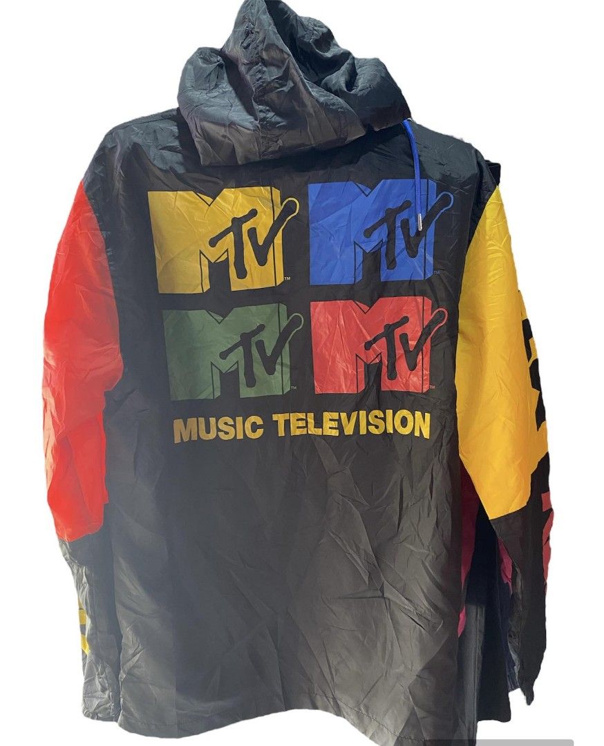 MTV Windbreaker, Men's Fashion, Coats, Jackets and Outerwear on Carousell