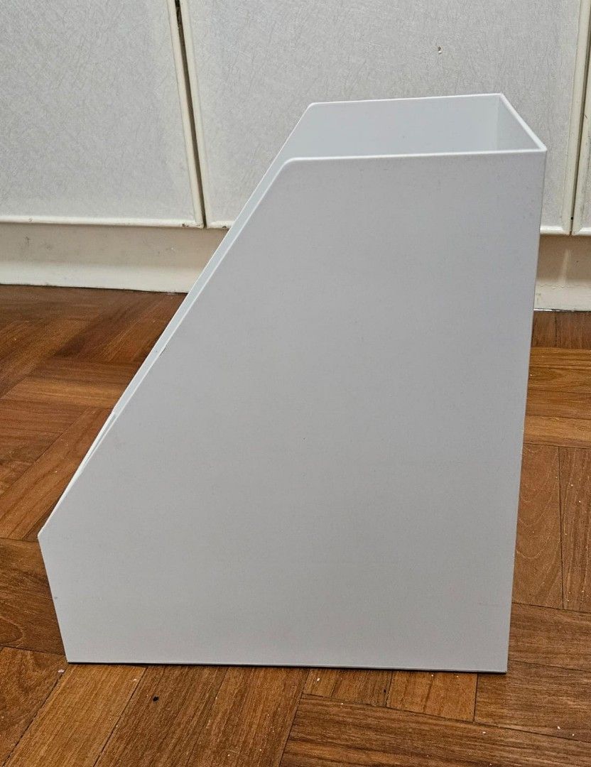 MUJI PP Stand File Box Wide, Furniture & Home Living, Home Improvement ...