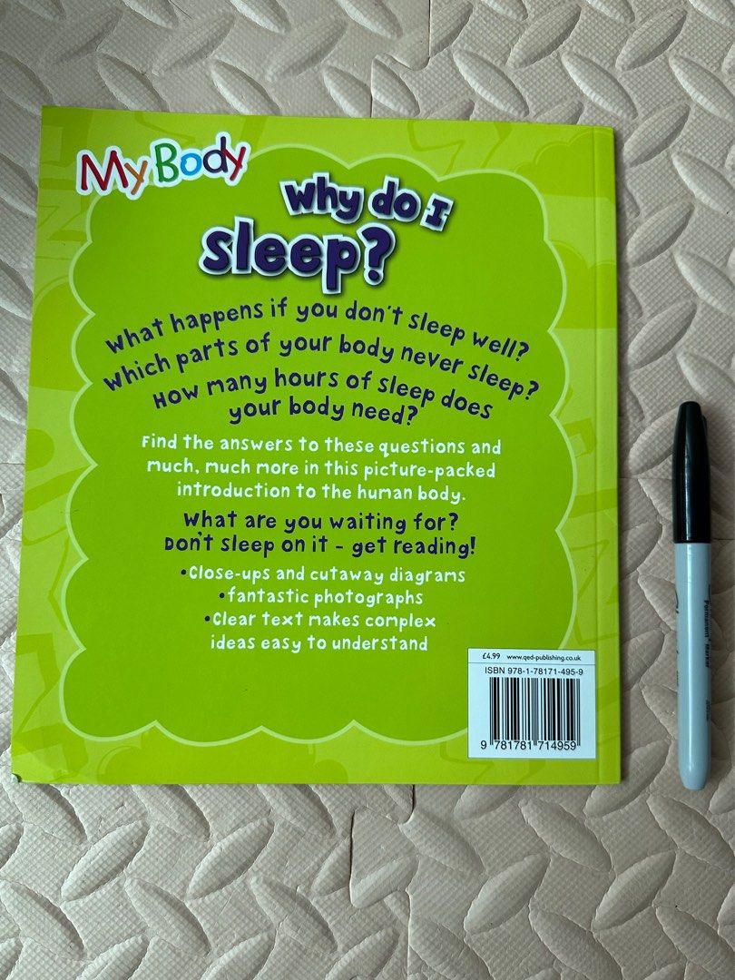 My Body: Why Do I Sleep?, Hobbies & Toys, Books & Magazines, Children's ...