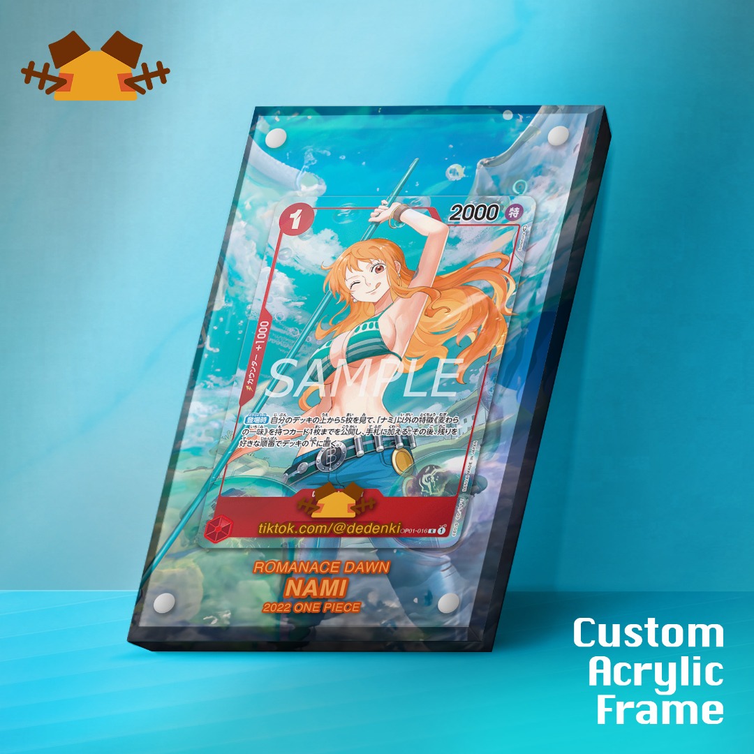 Nami Custom Card Frame, Hobbies & Toys, Toys & Games on Carousell