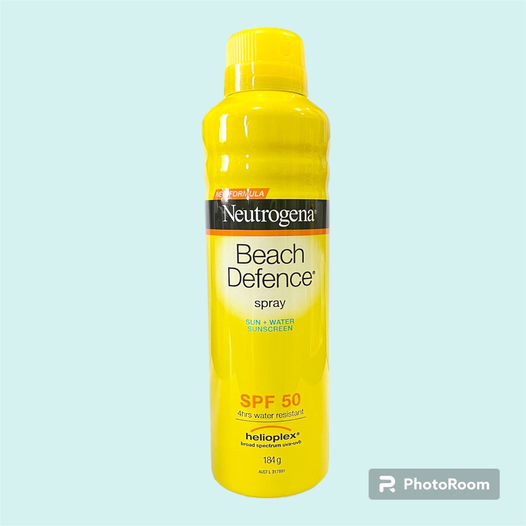 Neutrogena Beach Defence Spray SPF50, Beauty & Personal Care, Bath ...