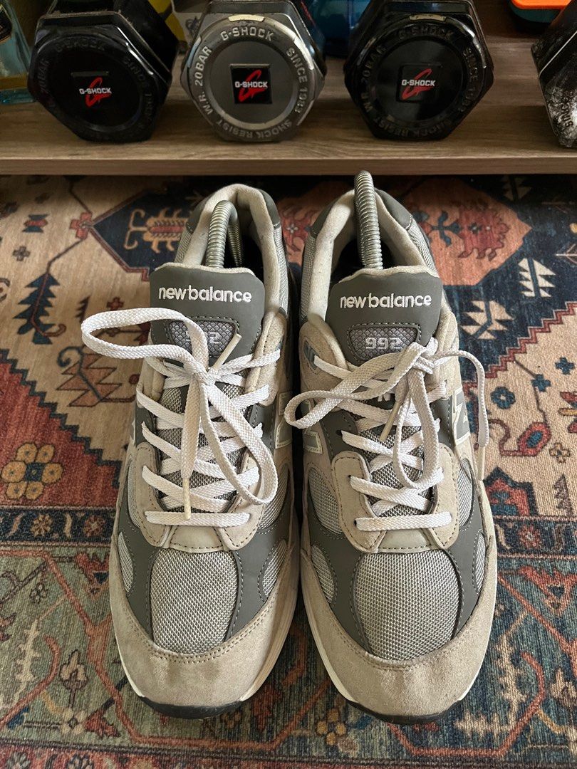 New Balance 1992 Grey / 9.5us - 27.5cm, Men's Fashion, Footwear ...