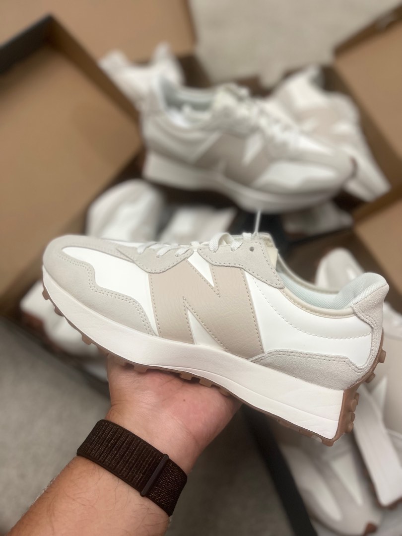 New Balance 327 Moonbeam Beige, Men's Fashion, Footwear, Sneakers on ...