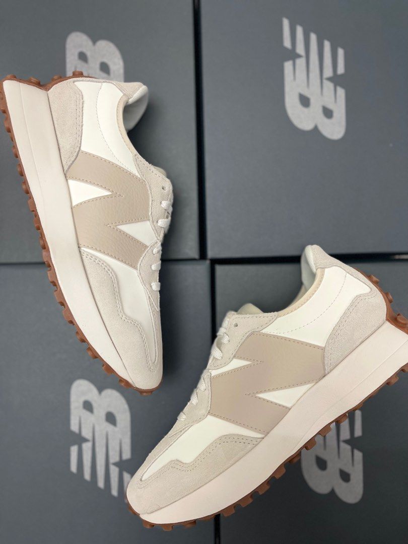 New Balance 327 Moonbeam Beige, Men's Fashion, Footwear, Sneakers on ...