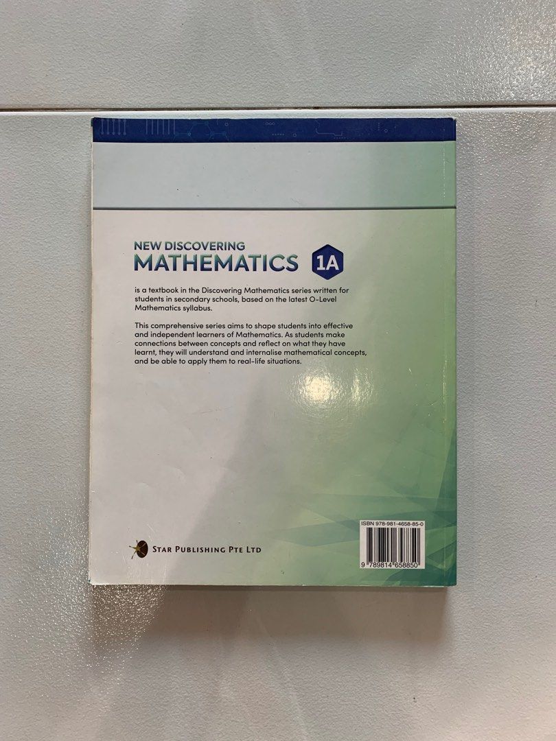 new discovering mathematics 1A, Hobbies & Toys, Books & Magazines ...