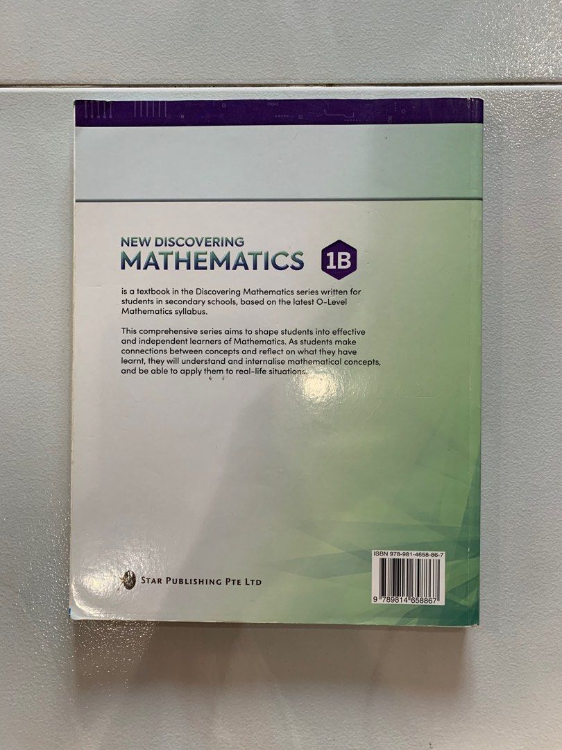 new discovering mathematics 1B, Hobbies & Toys, Books & Magazines, Textbooks on Carousell