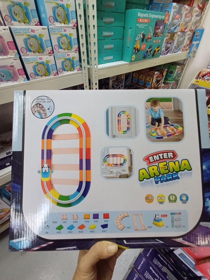 NEW DIY 54pcs Arena Track Toy. [Fun to practice coordination][Different ...