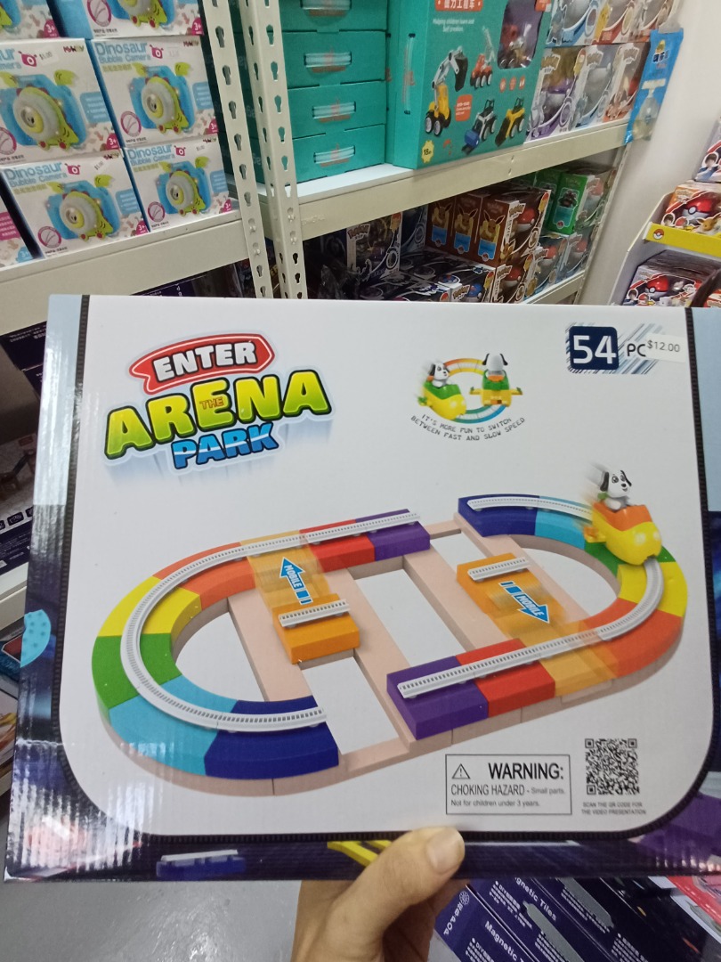 NEW DIY 54pcs Arena Track Toy. [Fun to practice coordination][Different ...