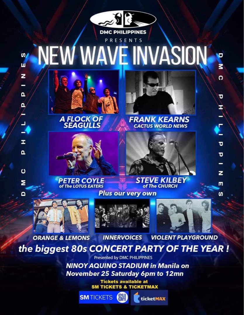 New Wave Invasion gen ad tickets, Tickets & Vouchers, Event Tickets on ...