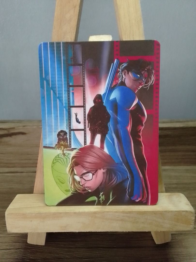 NIGHTWING URBAN LEGEND DC ART CARD - CUSTOM, Hobbies & Toys, Toys ...