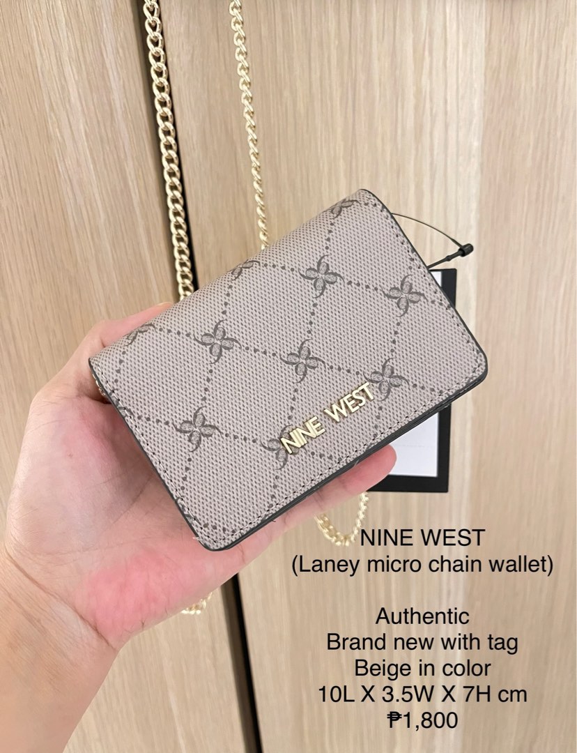 Nine west wallet with chain, Women's Fashion, Bags & Wallets, Purses ...