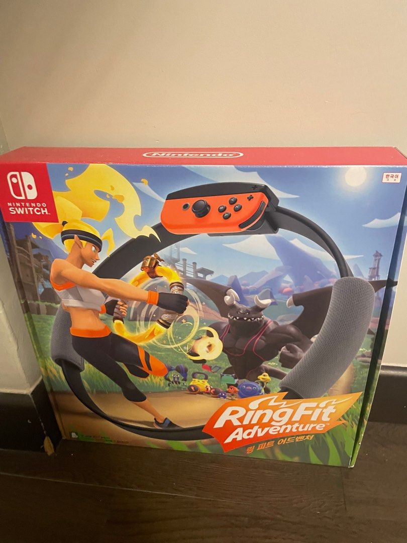 Nintendo Ring Fit Adventure, Video Gaming, Video Games, Nintendo on ...