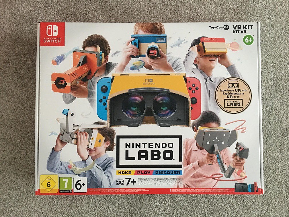Nintendo Switch Labo VR, Video Gaming, Video Games, Nintendo on Carousell