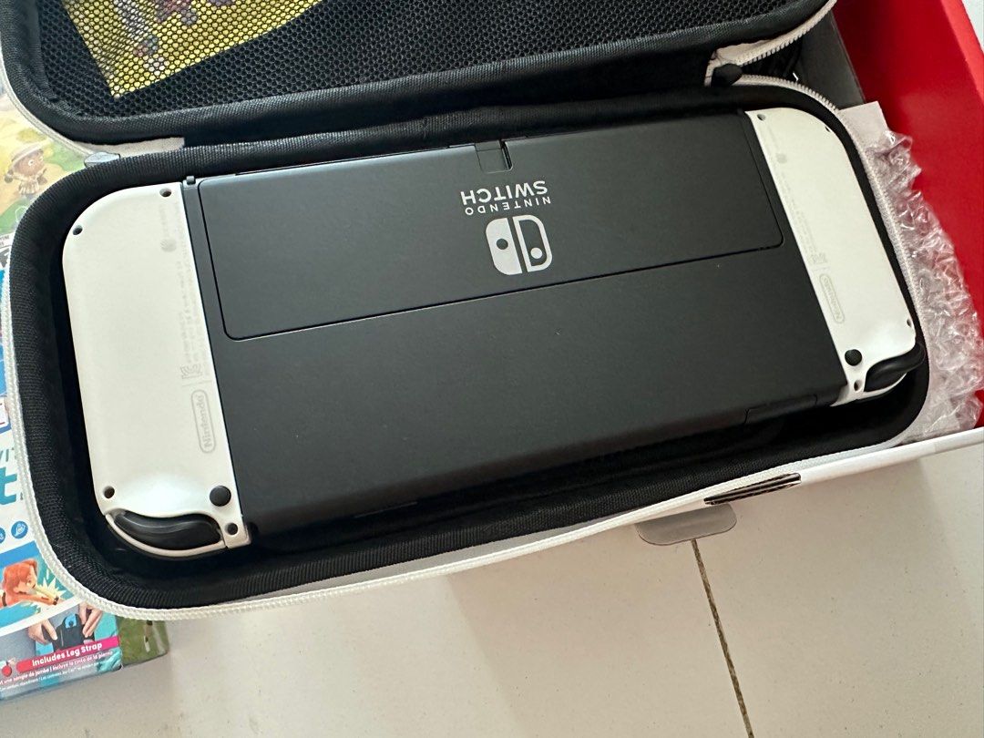 Nintendo Switch OLED white, Video Gaming, Video Game Consoles, Nintendo ...