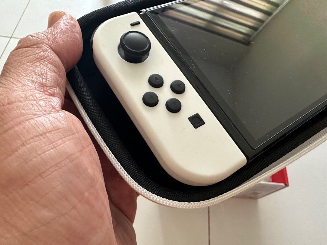 Nintendo Switch OLED white, Video Gaming, Video Game Consoles, Nintendo ...