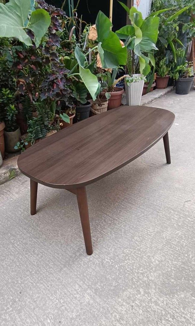 Nitori Foldable Center Table Good Condition Brand: Nitori, Furniture ...