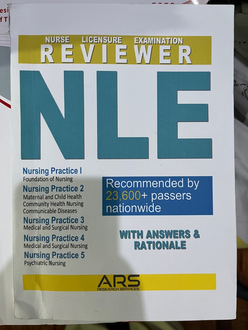 NLE (Nurse Licensure Exam) Reviewer 2023 Edition, Hobbies & Toys, Books & Magazines, Textbooks ...