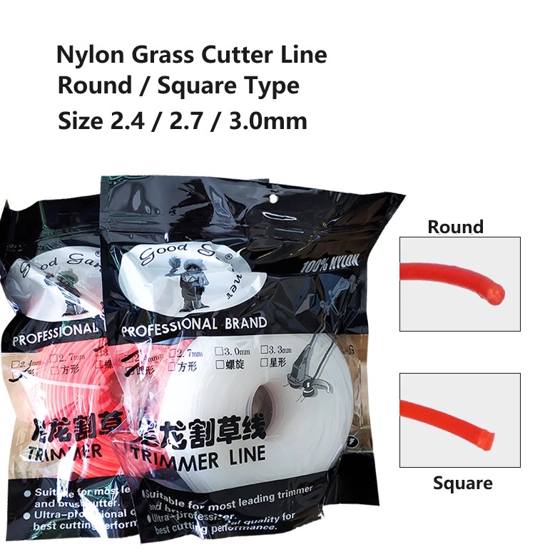Nylon Grass Cutter Line 2.7mm / 3.00mm, Furniture & Home Living ...