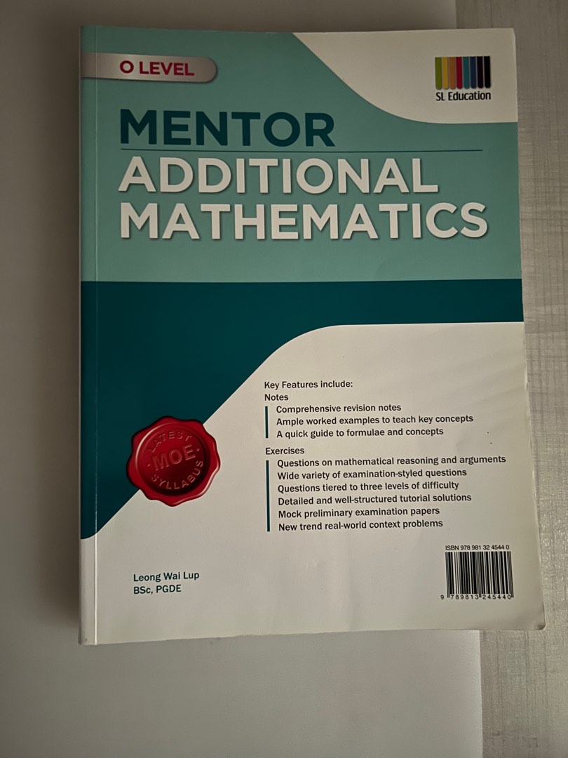 O Level Additional Mathematics, Hobbies & Toys, Books & Magazines ...