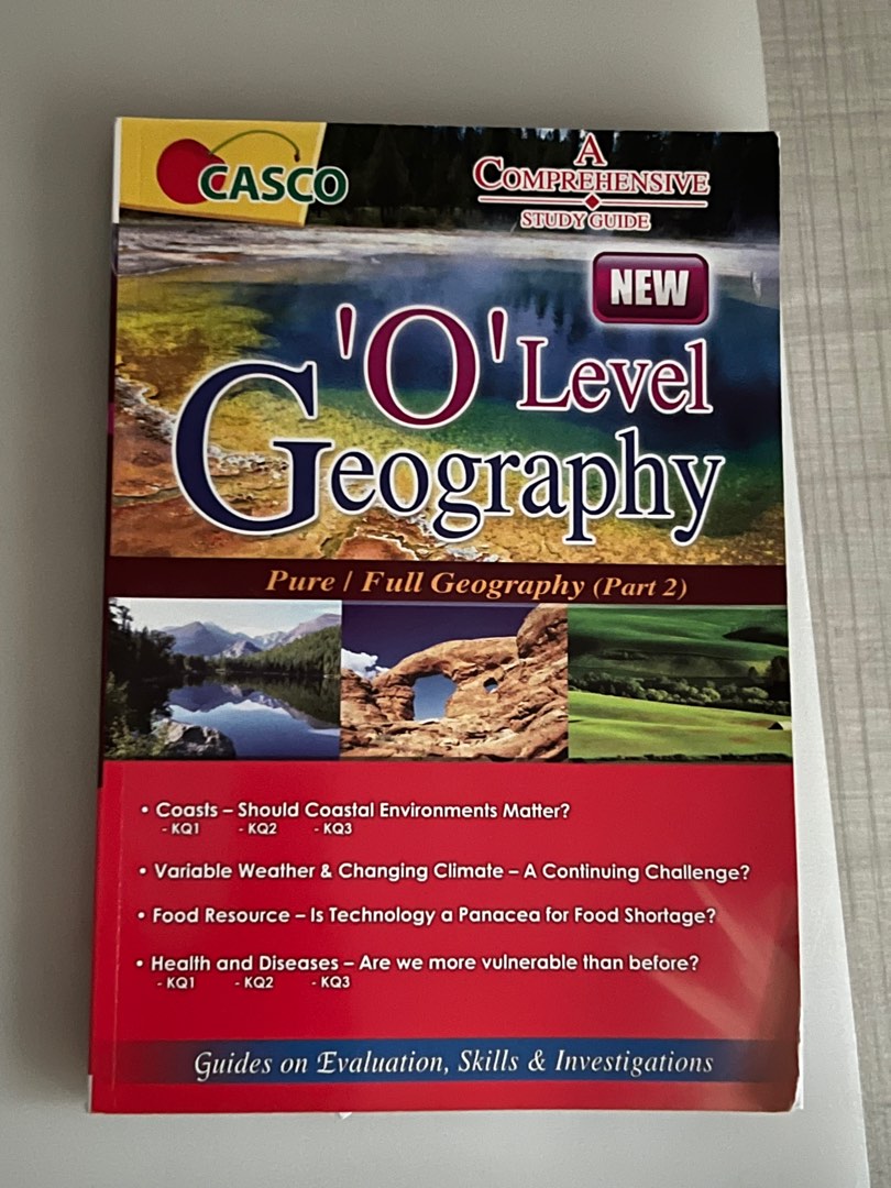 o level geography, Hobbies & Toys, Books & Magazines, Assessment Books ...