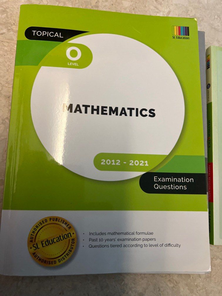 O Level Topical Revision math, Hobbies & Toys, Books & Magazines ...