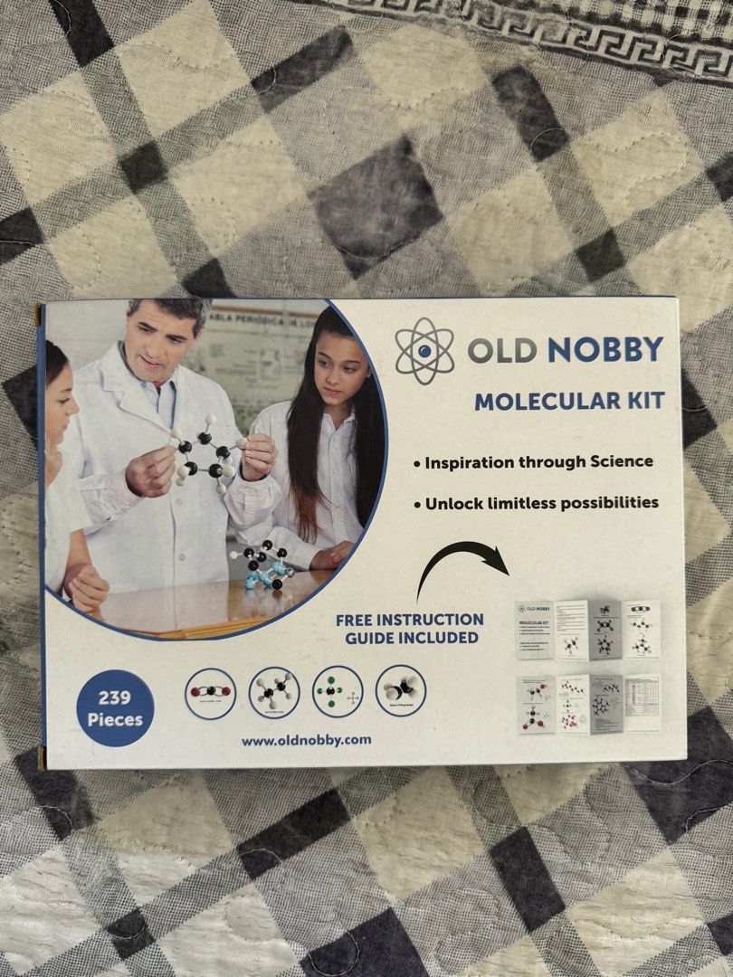 Old Nobby Molecular Kit for organic chenistry, Hobbies & Toys, Books ...
