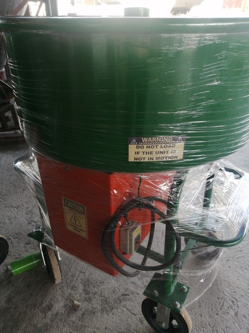 One Bagger Concrete Pan Mixer 5HP, Commercial & Industrial ...