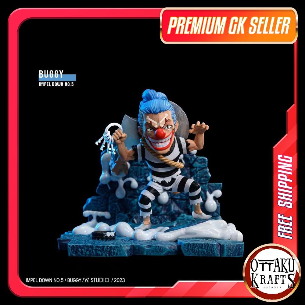 One Piece | Buggy | Yz Studio | 【FREE Shipping - READY TO SHIP】GK ...