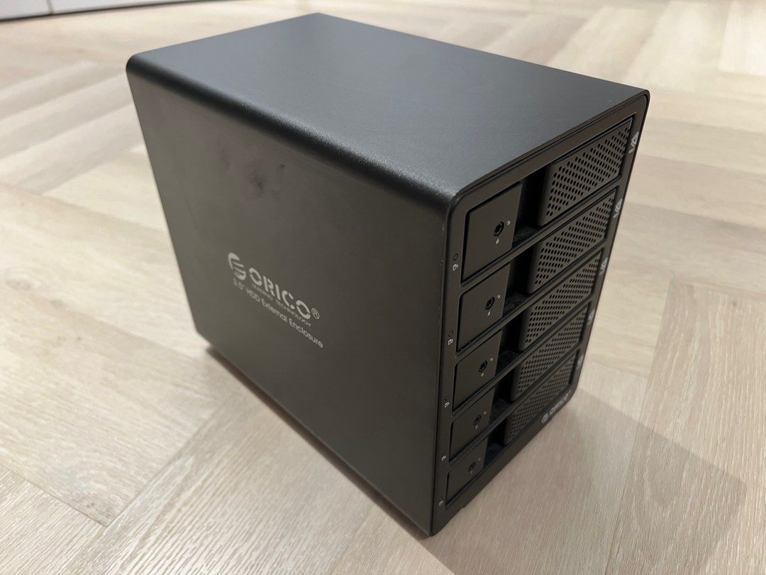 ORICO 5 Bay Raid Hard Drive Enclosure Aluminum USB 3.0 to SATA Hard ...
