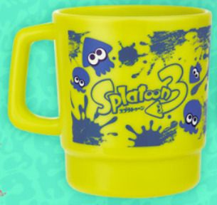 Original BANDAI Splatoon 3 ichiban kuji Prize E plastic mug stacking ...