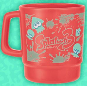 Original BANDAI Splatoon 3 ichiban kuji Prize E plastic mug stacking ...