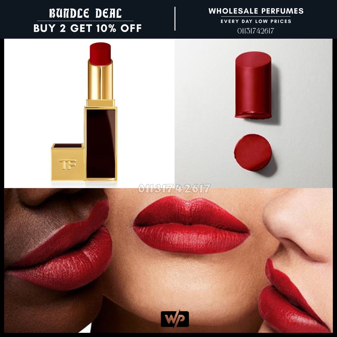 [ORIGINAL] TOM FORD LIP COLOR SATIN MATTE LIPSTICK (28 Shanghai Lily ...
