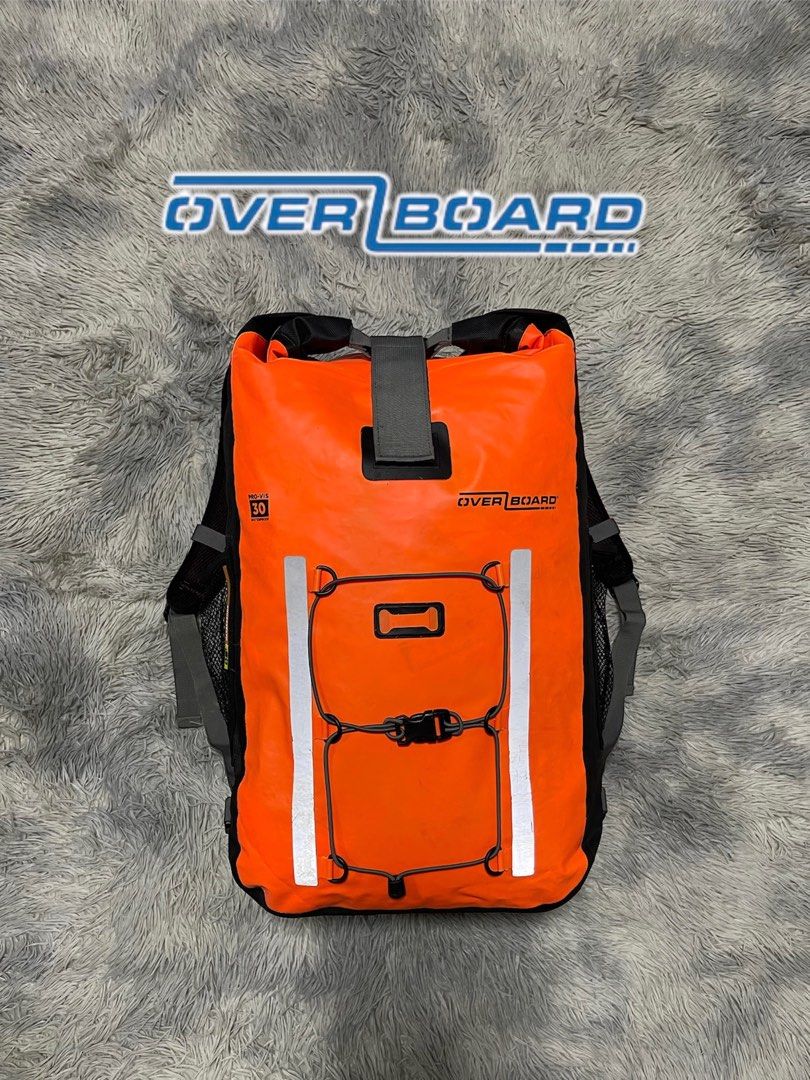 OVERBOARD ProVis Waterproof Backpack 30L, Men's Fashion, Bags ...