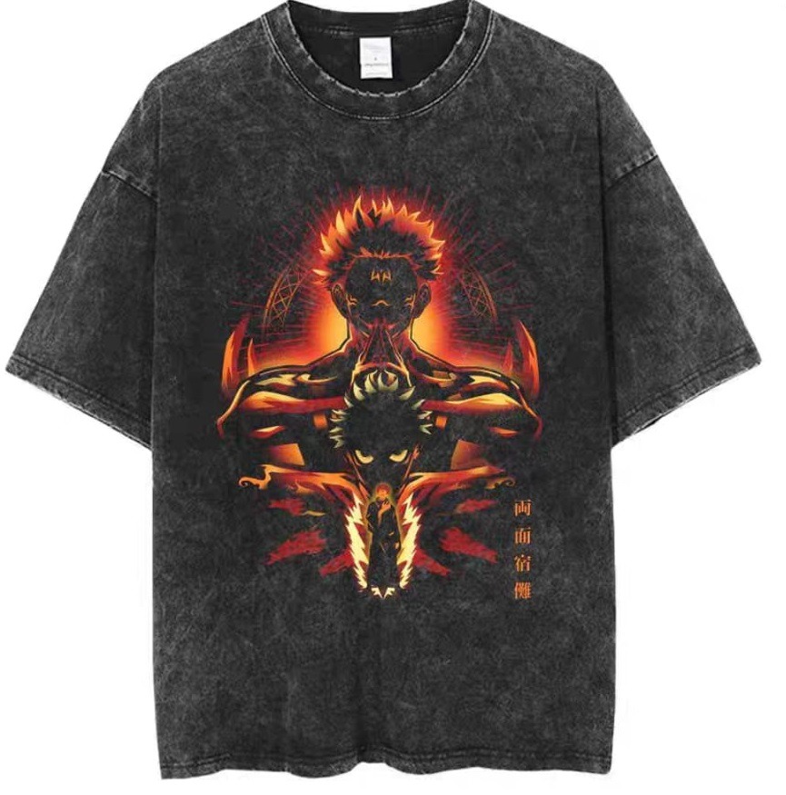 OVERSIZED ANIME T SHIRT, Men's Fashion, Tops & Sets, Tshirts & Polo ...