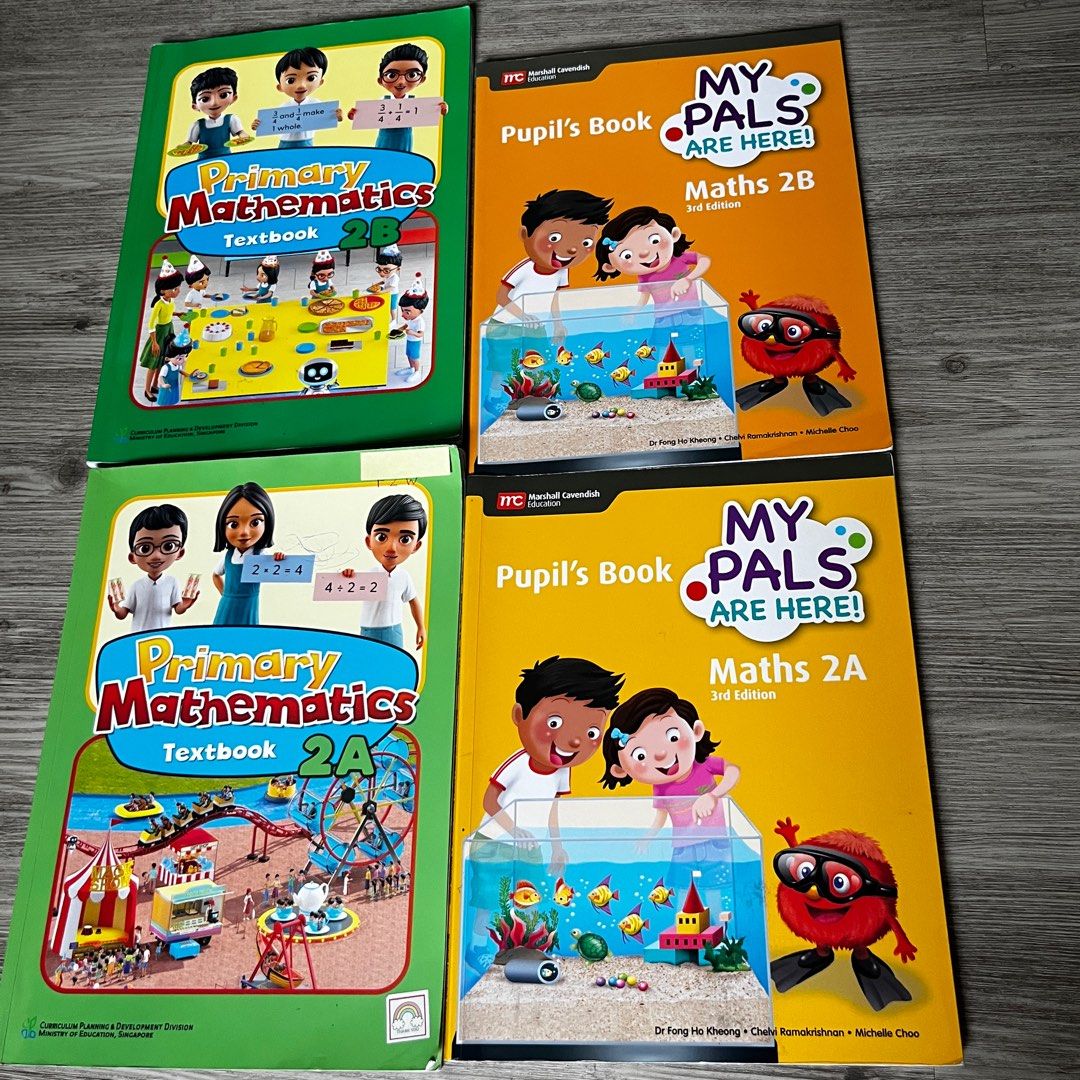 P2 maths textbook, Hobbies & Toys, Books & Magazines, Textbooks on ...