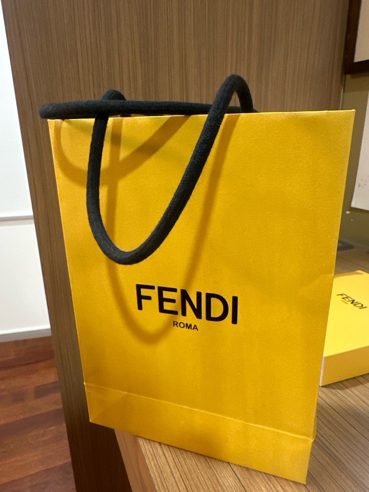 Paper bag- Fendi, Luxury, Accessories on Carousell