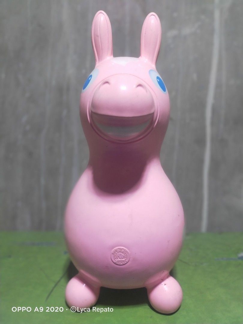 Pastel Pink Rody Horse, Hobbies & Toys, Toys & Games on Carousell