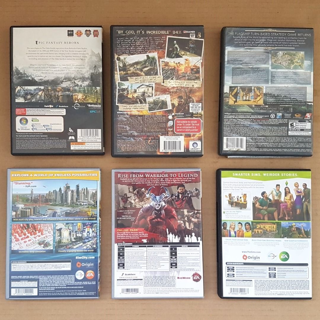 Rare Collectibles, PC DVD-ROM, Computer Games, Dragon Age II ...