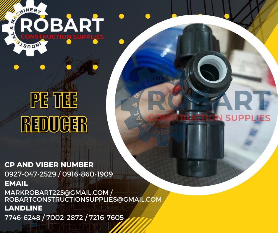 PE Tee Reducer, Commercial & Industrial, Construction & Building ...