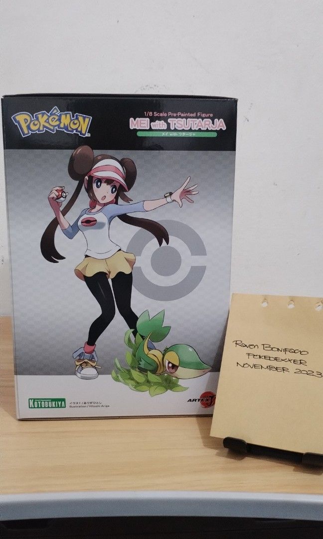 Pokemon Kotobukiya Figure Rosa & Snivy, Hobbies & Toys, Toys & Games on ...