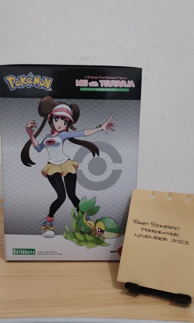 Pokemon Kotobukiya Figure Rosa & Snivy, Hobbies & Toys, Toys & Games on ...