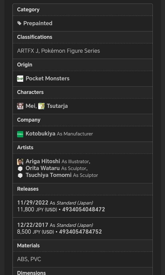 Pokemon Kotobukiya Figure Rosa & Snivy, Hobbies & Toys, Toys & Games on ...