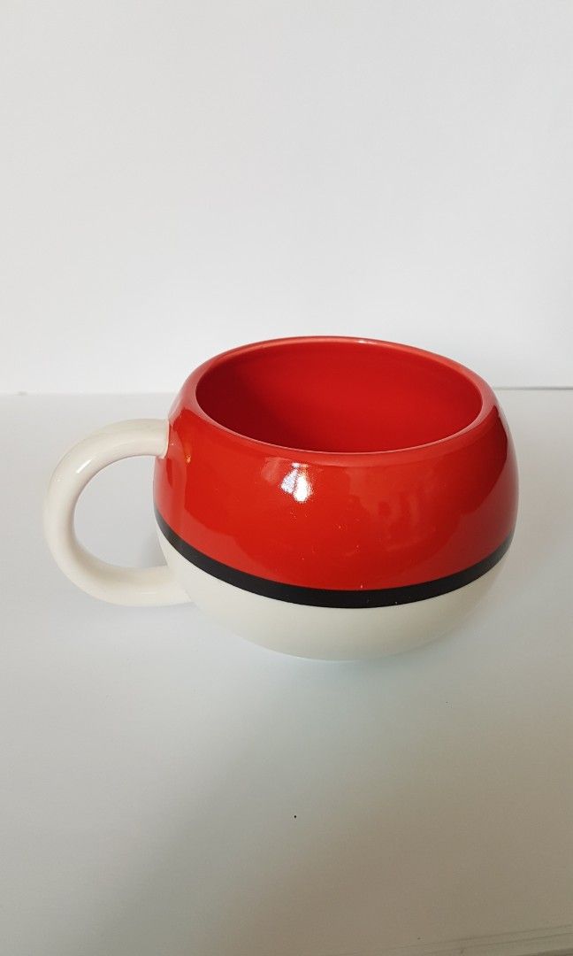 Pokemon Pokeball Mug, Furniture & Home Living, Kitchenware & Tableware ...