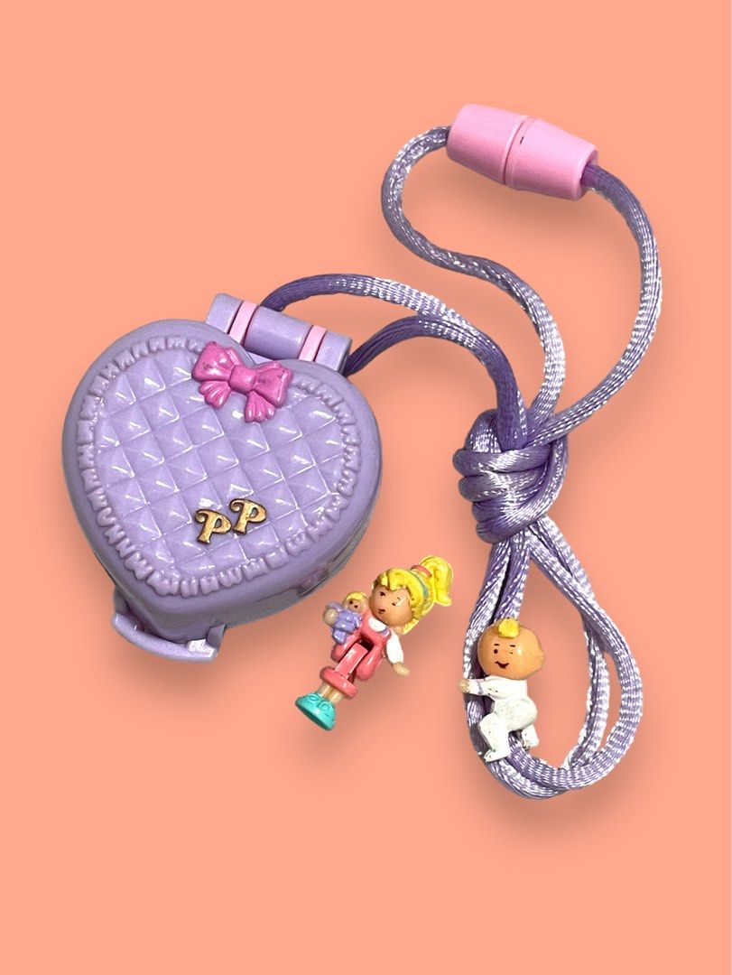 RARE Polly pocket baby and blanket locket , Hobbies & Toys, Memorabilia ...