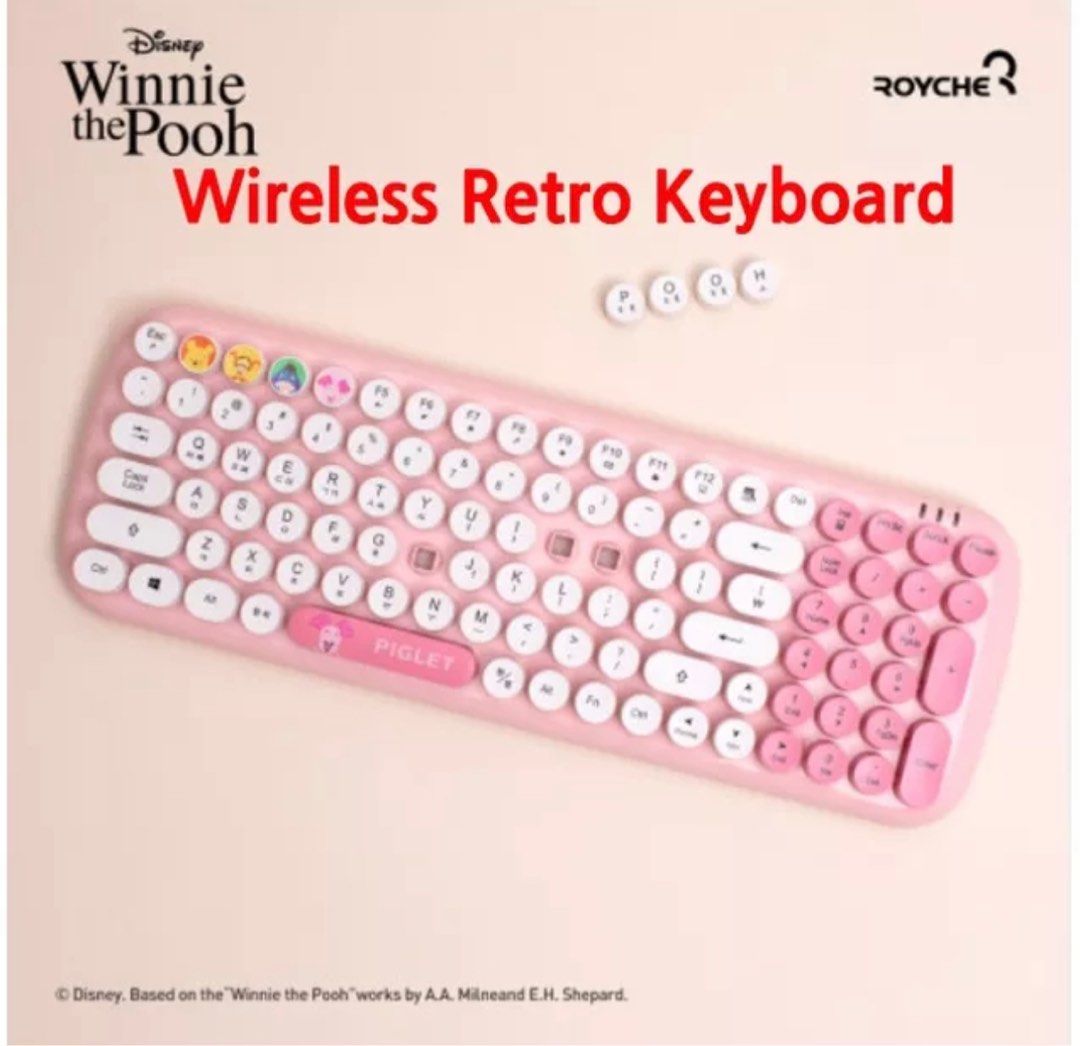 Pooh retro keyboard, Computers & Tech, Parts & Accessories, Computer ...