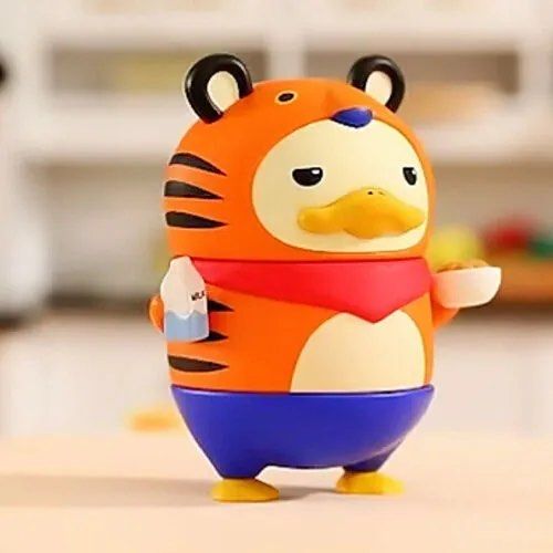 Popmart Duckoo Cereal Tiger Figurine, Hobbies & Toys, Toys & Games on ...