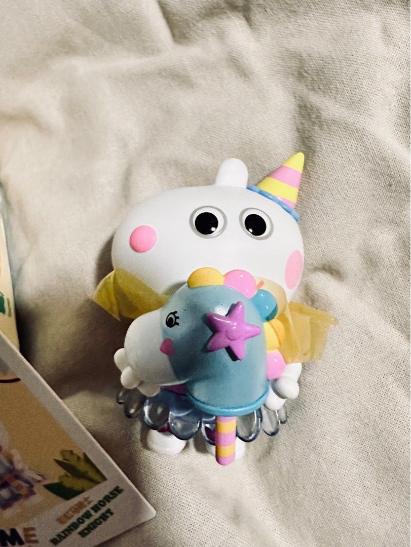 POPMART x Peppa Pig: Game Time - Rainbow Horse Knight, Hobbies & Toys ...